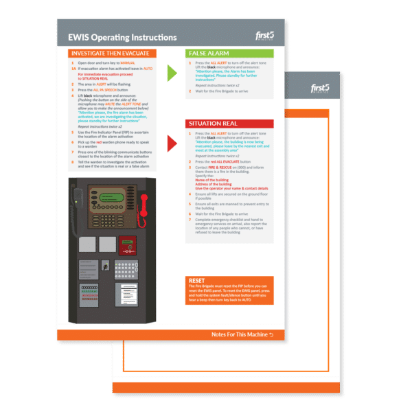 Handbooks and Documents - First 5 Minutes