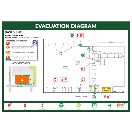 how to draw up a fire evacuation plan